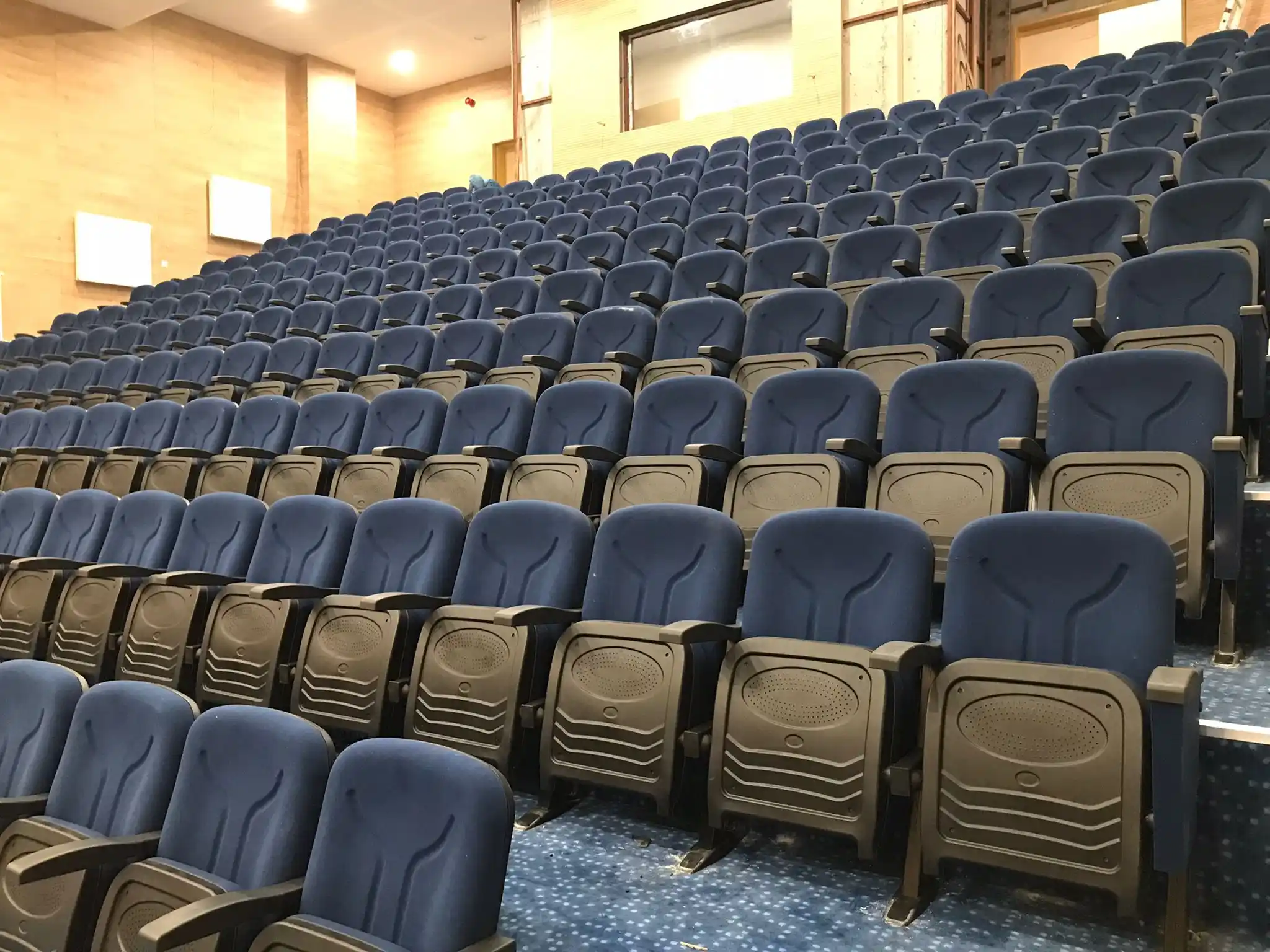 Upholstered Seats for Auditorium Hall - Theater Seating
